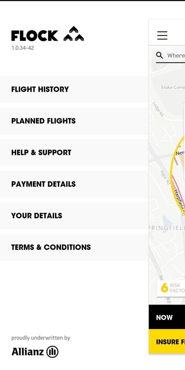 How do I get a Cover Note with the Flock Cover App?